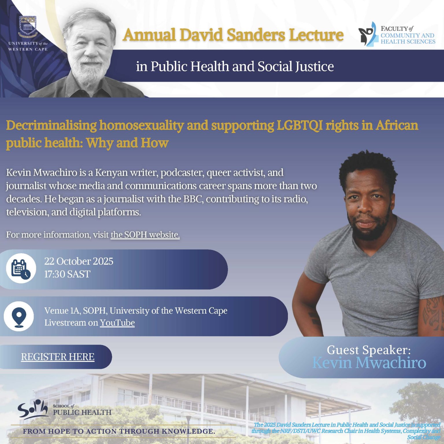 2025 Annual David Sanders Lecture in Public Health and Social Justice ...